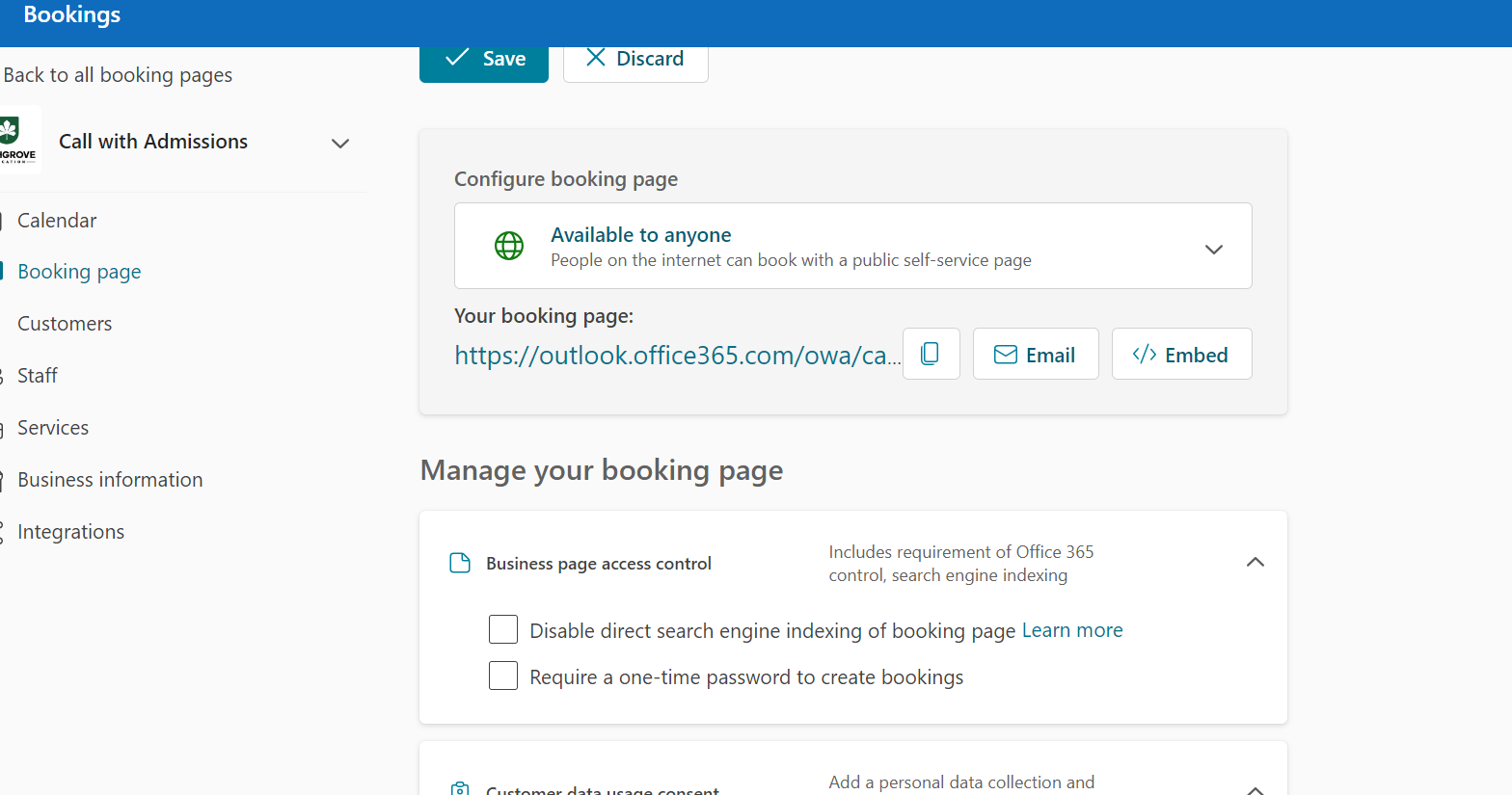 How to ensure anyone can book via MS Bookings, not just those with a microsoft account ...