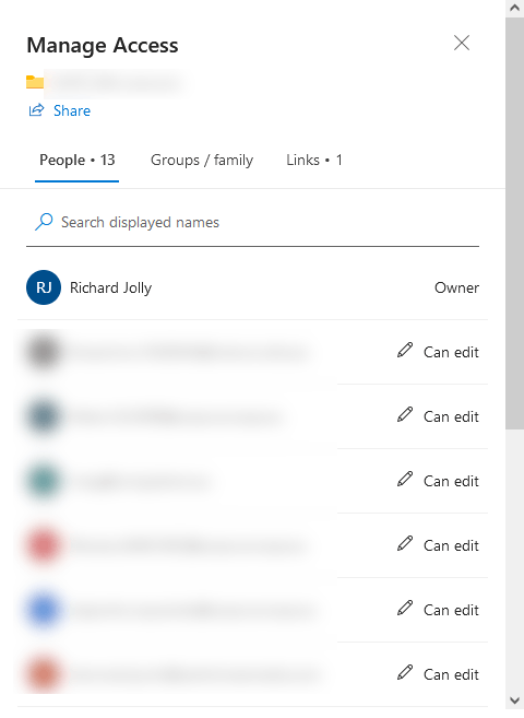 Sharing subfolders automatically - Microsoft Q&A