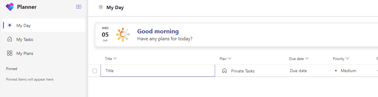 Manually sorting tasks in the new planner - Microsoft Q&A
