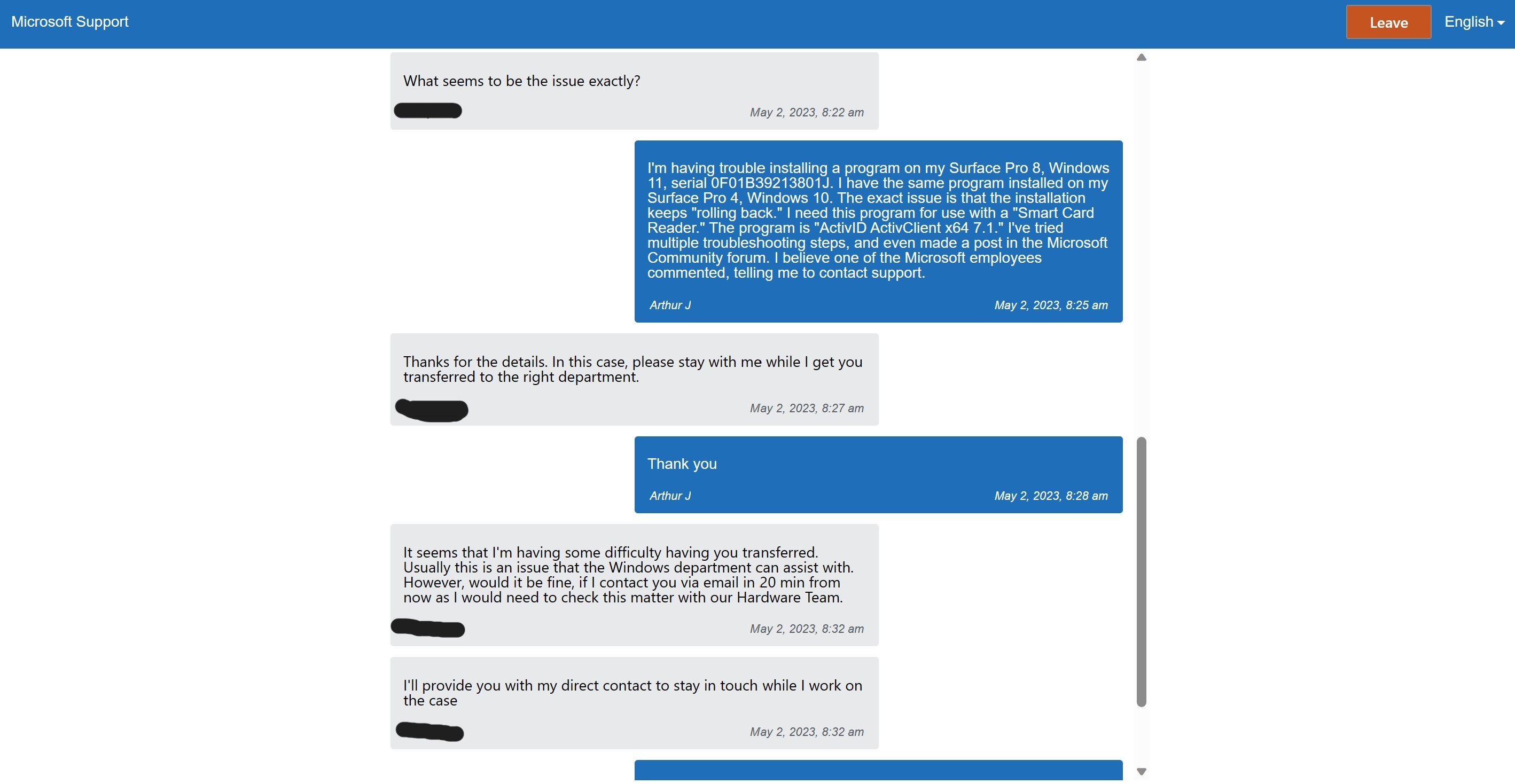 Installing ActivID ActivClient x64 7.1 (Windows 11) Causes Installation ...