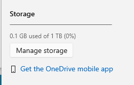 Onedrive storage issue - Microsoft Q&A