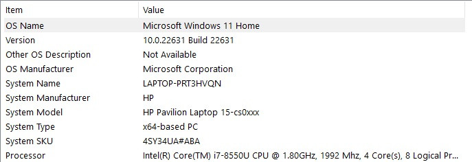 Cannot access advanced wi-fi network properties, when I click it ...