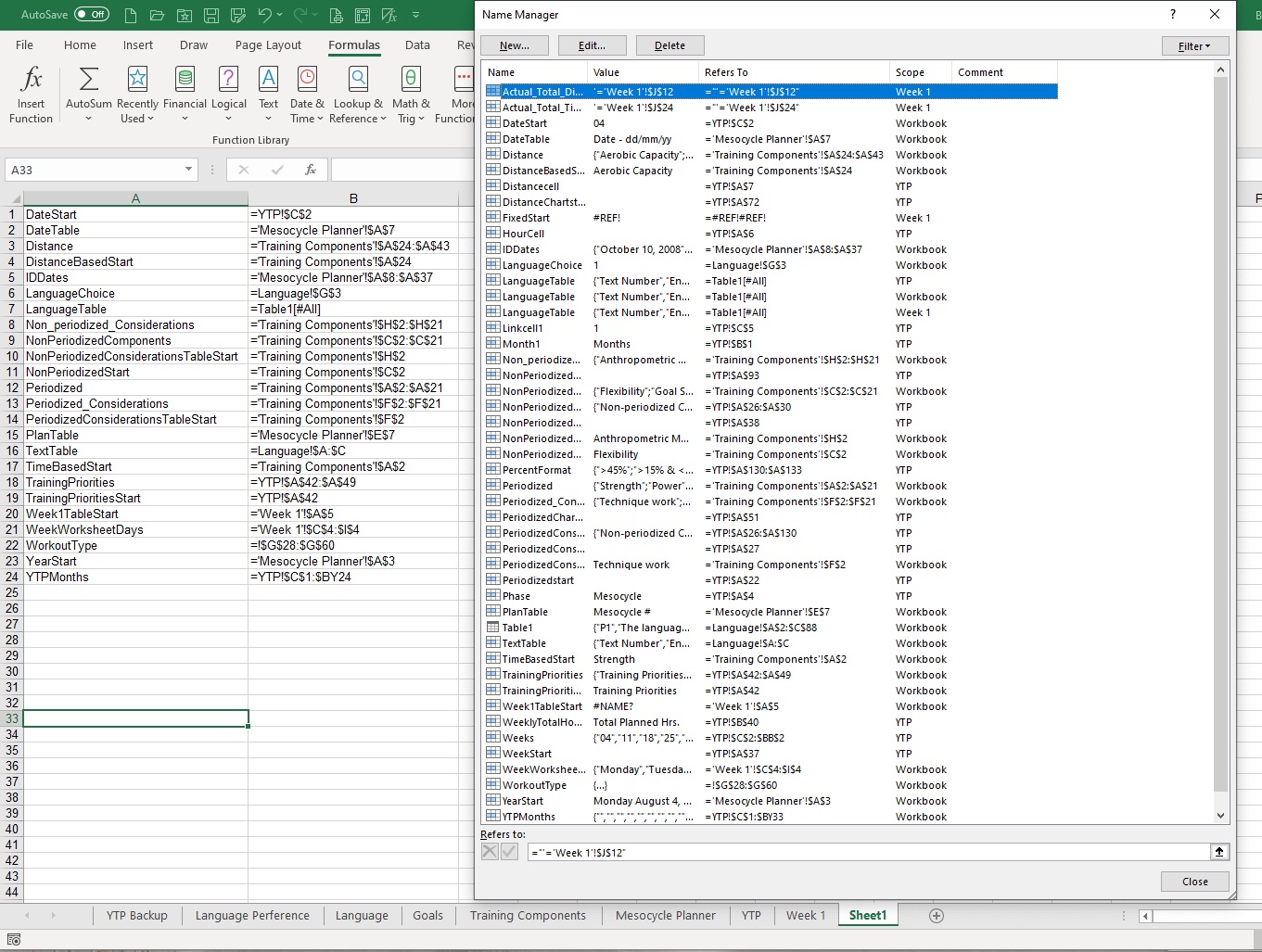Paste of list of defined names into a spreadsheet - Microsoft Q&A