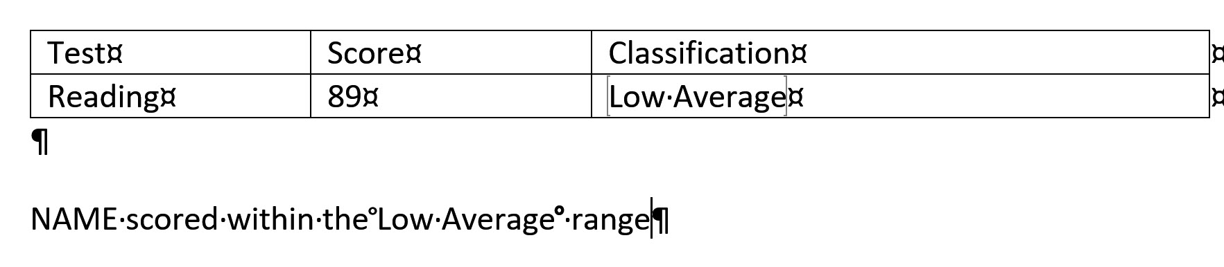 "IF" formula in Word 2019, inside table. - Microsoft Q&A