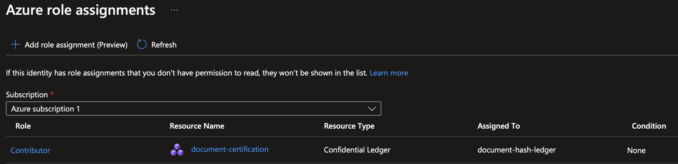 Why I Can T Connect My Azure Function App To Consume From The Azure Confidential Ledger
