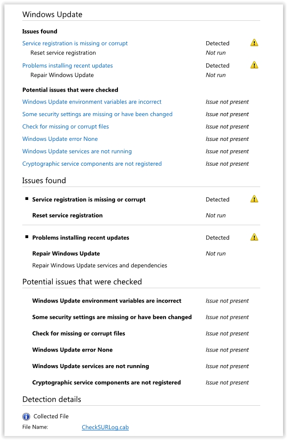 "Windows Update cannot currently check for updates, because you must ...