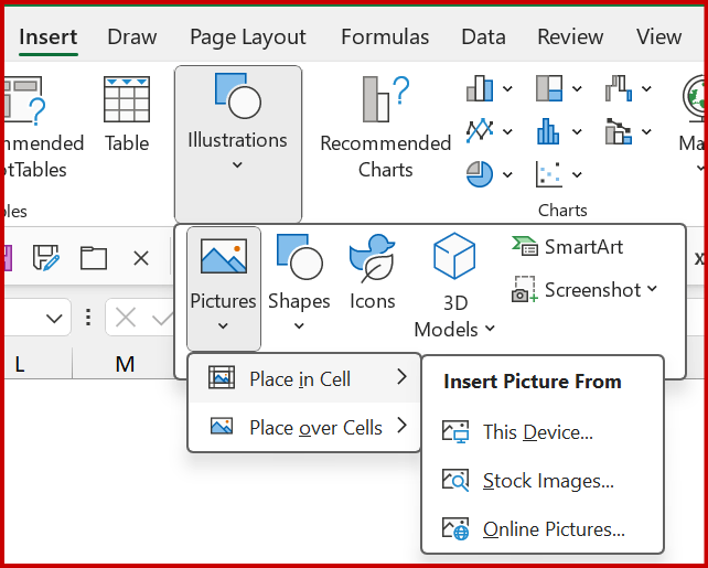 Photos in Excel spread sheet - Microsoft Q&A