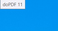 How to remove small white rectangle with "doPDF 11" at upper left of ...