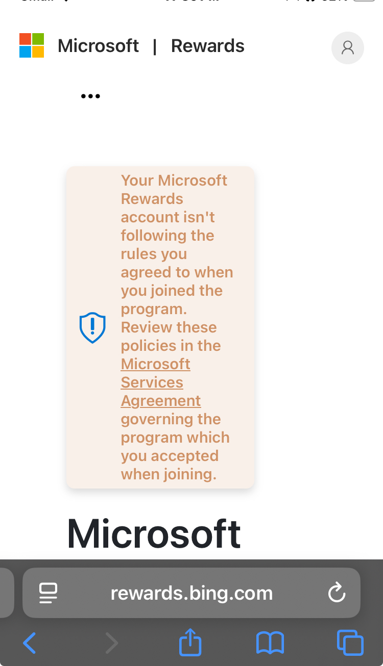 Appealing for My Microsoft Rewards Account Suspension - Microsoft Q&A