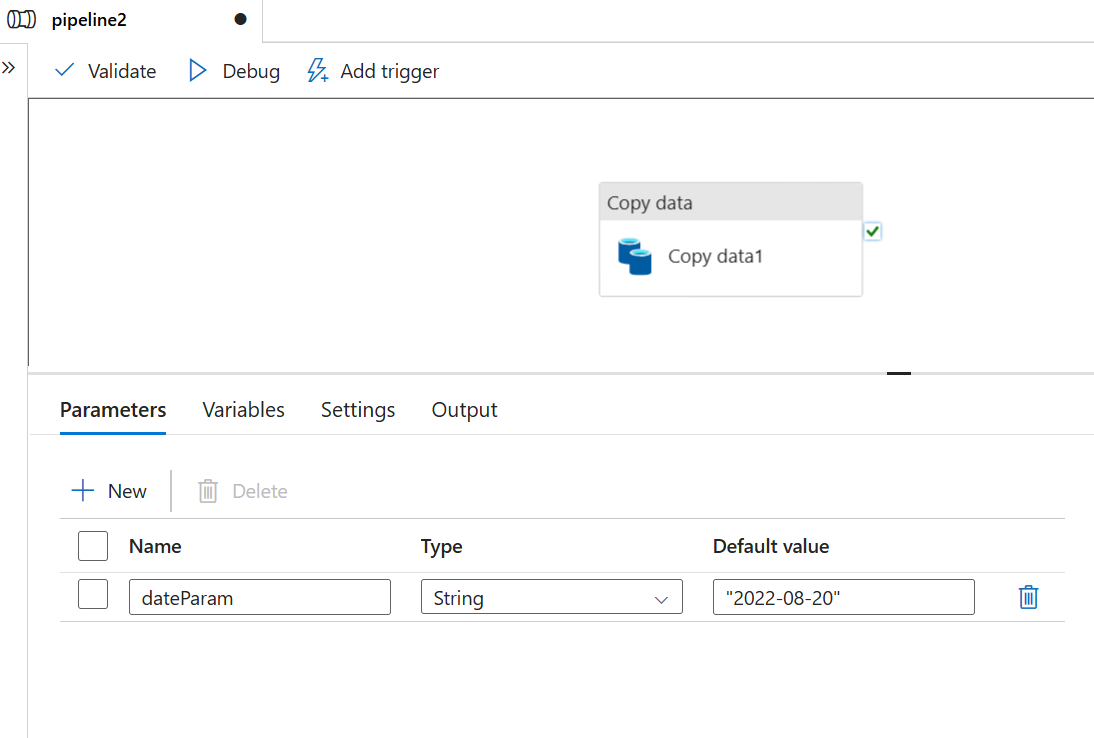 Variable adf - Microsoft Q&A