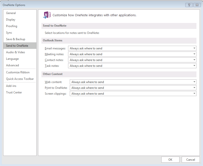 Moving email to OneNote - default notebook - Microsoft Q&A