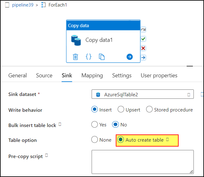 DataFactory cloning failed for few tables - Microsoft Q&A