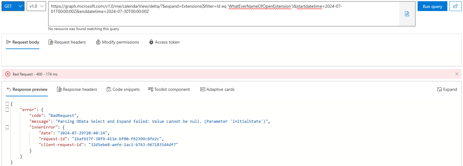 Graph Api Tasks Open Type Extensions Microsoft Qanda
