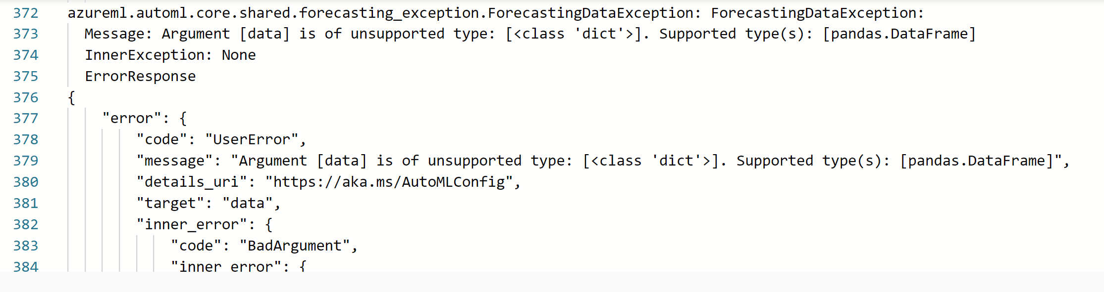 Created an Auto ML Job, registered the model and created an end point ...