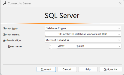 Azure Active Directory - Universal with MFA local host - Microsoft Q&A