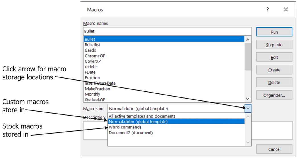 How Macros Work in .docx .docm .dotx and .dotm File Formats - Microsoft Q&A