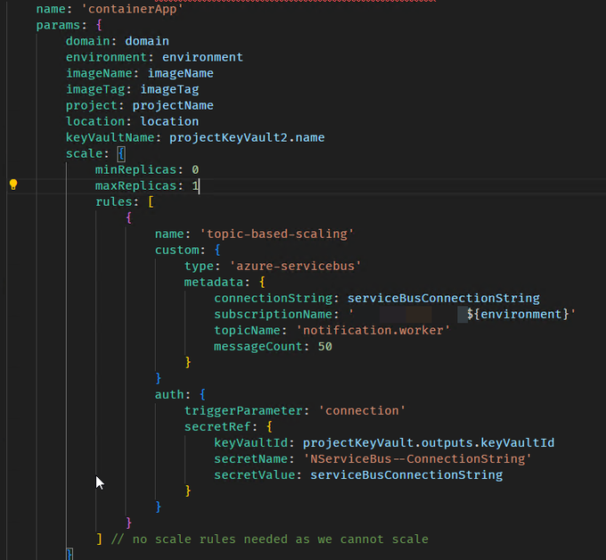 How to authenticate when scaling Azure Container App to 0 - Microsoft Q&A