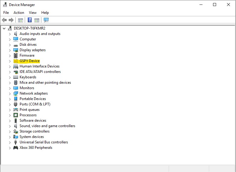 GSPY Device - What is it? - Microsoft Q&A