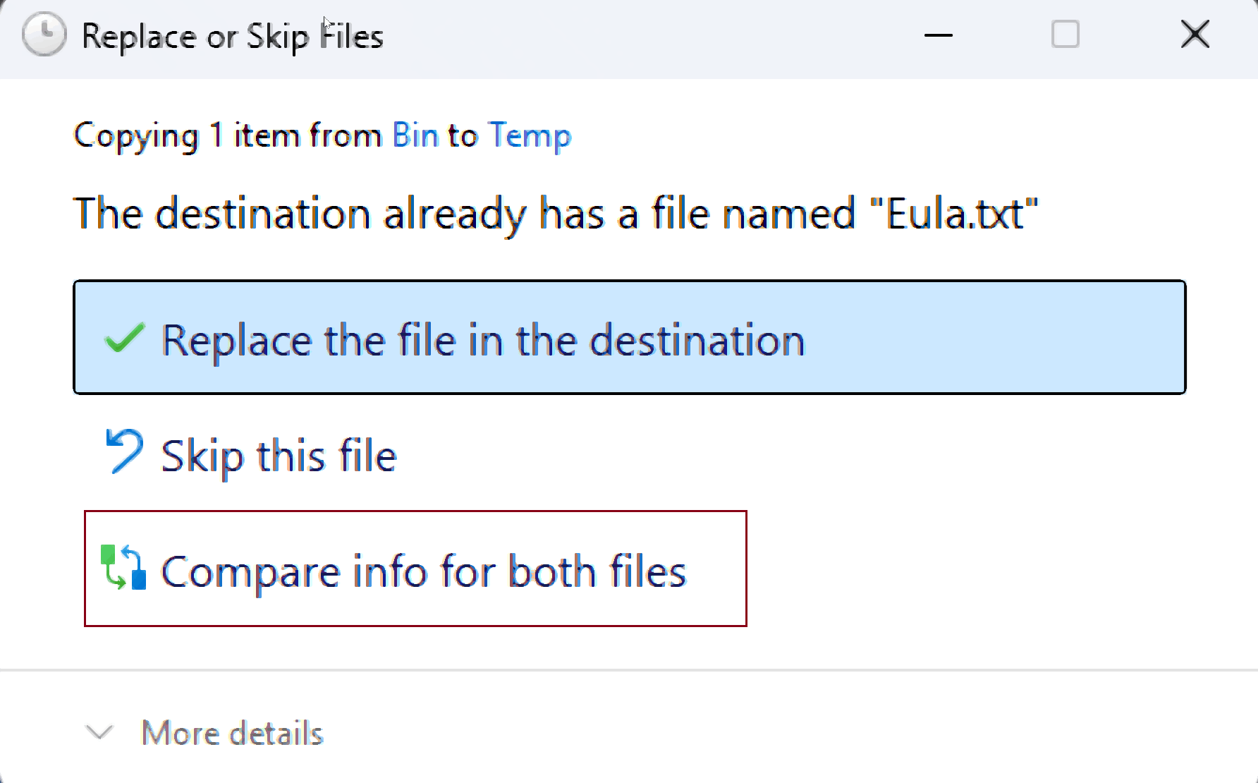 Windows 11 File Explorer How to Get Back Copy and Keep Both Files When ...