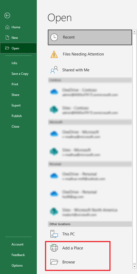 Excel template problem - Microsoft Q&A