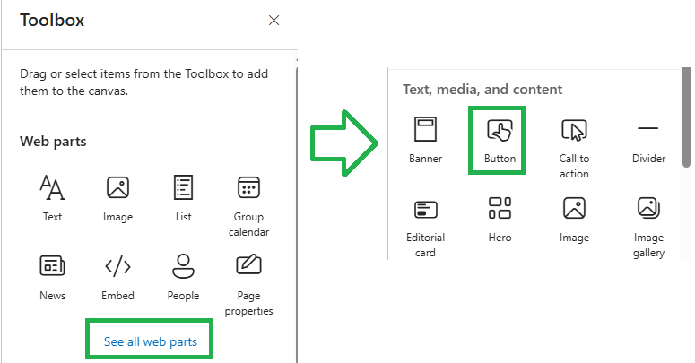 sharepoint page - create link from bottom page back to top? - Microsoft Q&A