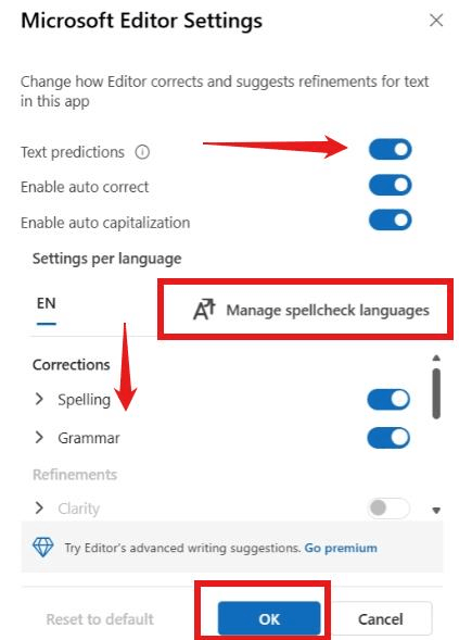No "right-click" spell check function in "New Outlook" - Microsoft Q&A