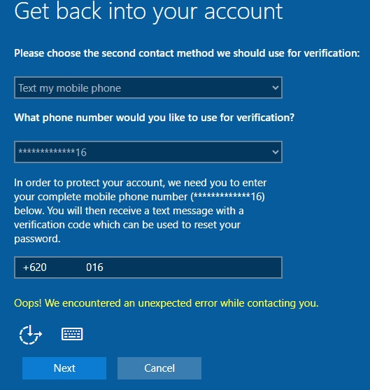 Microsoft 365 Verify your Identity – Error 399287 - Microsoft Q&A