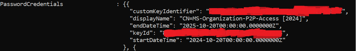 How to renew service principal credential for P2P Server enterprise ...