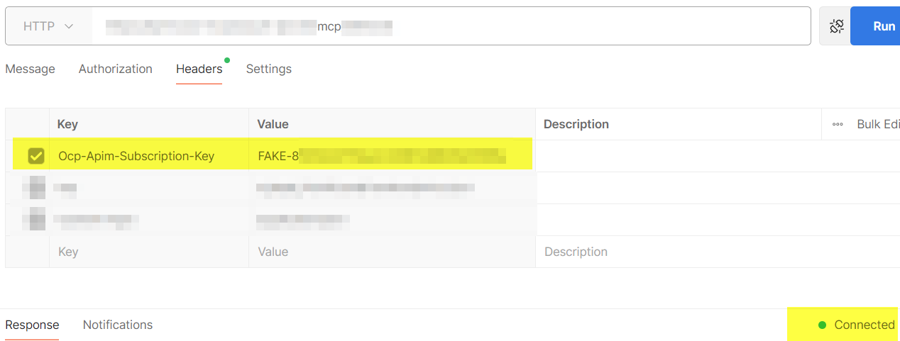 MCP Server capability for subscription key and policy - Microsoft Q&A