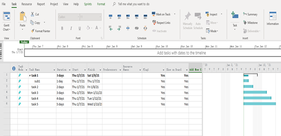 MS Project Task boards not working - Microsoft Q&A