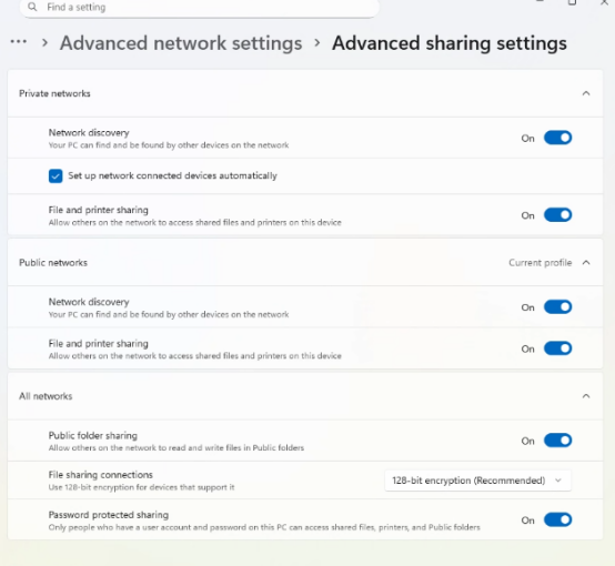 WIN11 PRO 24H2访问WINCE 共享文件夹显示无权限 - Microsoft Q&A