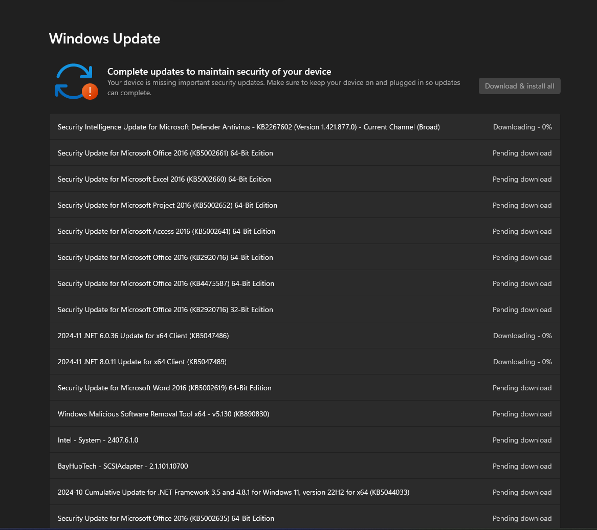 Windows Updates are not downloading - Microsoft Q&A