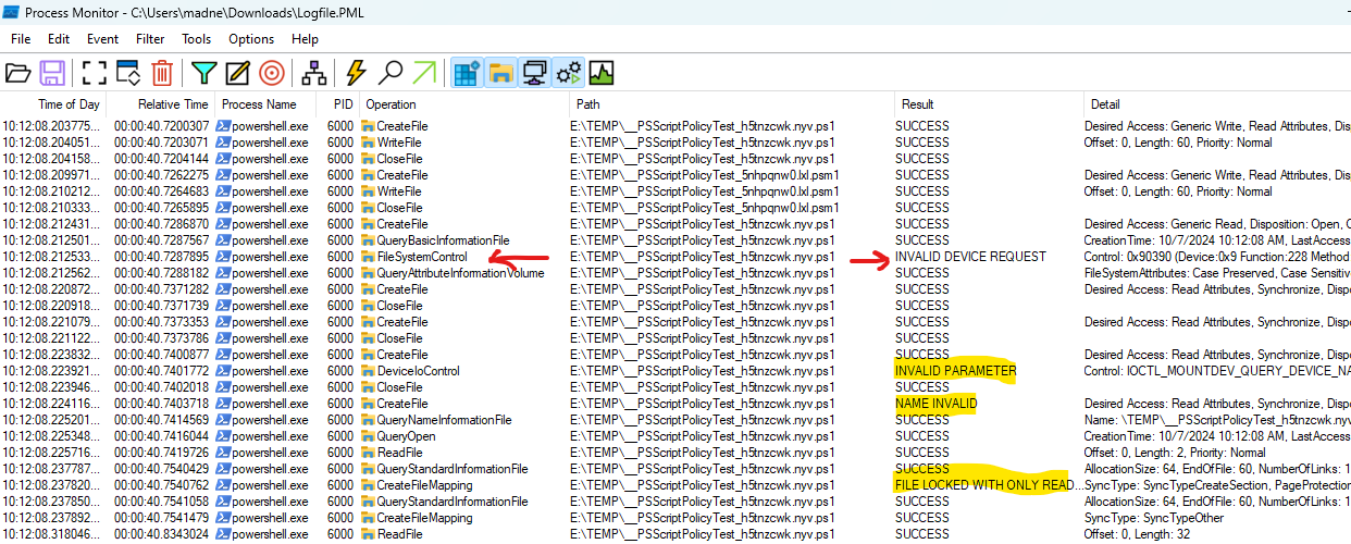 Warning PowerShell ID 300 - Microsoft Q&A