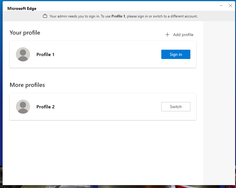 Unable To Sign In To Edge With Personal Account Microsoft Qanda