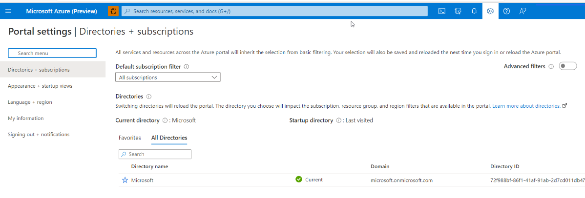 All resources disappeared in Azure Portal - Microsoft Q&A
