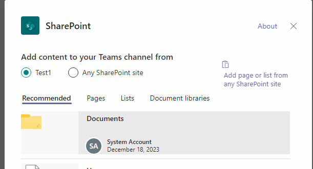 Teams Document Tab Content URL Access Issue for External Users ...