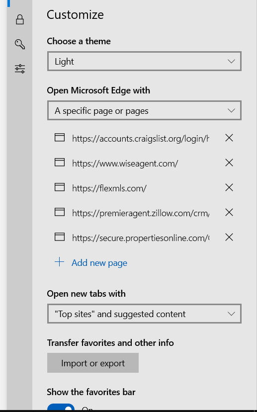 Microsoft Edge New Tab Page Is Blank - Microsoft Q&A