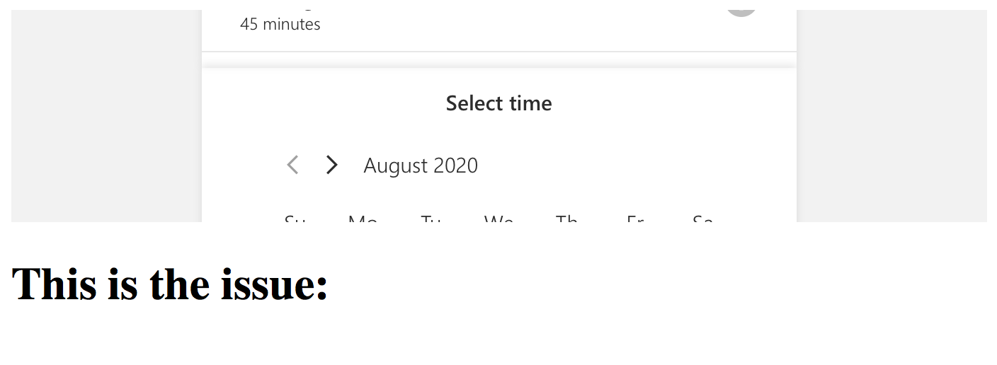 Microsoft Booking Error when embedding or linking my booking page to my ...