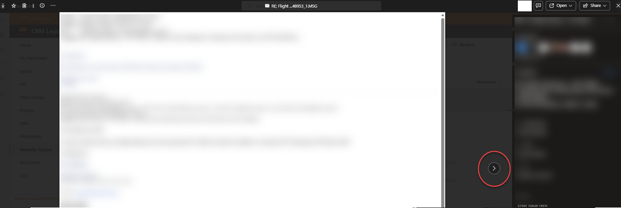 The "Next" and "Previous" buttons are missing in the SharePoint ...