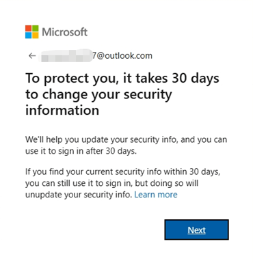 How do I change my Microsoft security info with out verifying bc I don ...