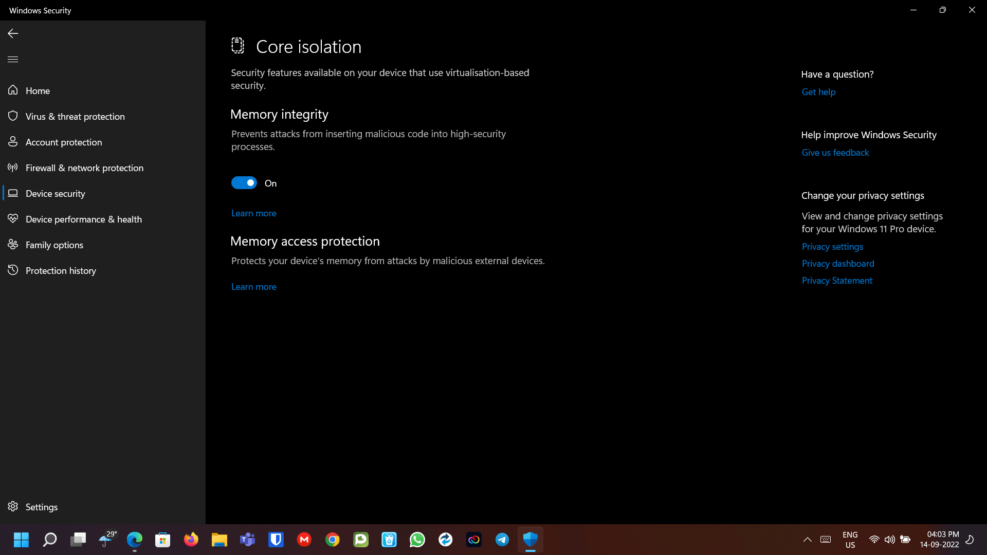 Windows Defender UI Issue? - Microsoft Q&A