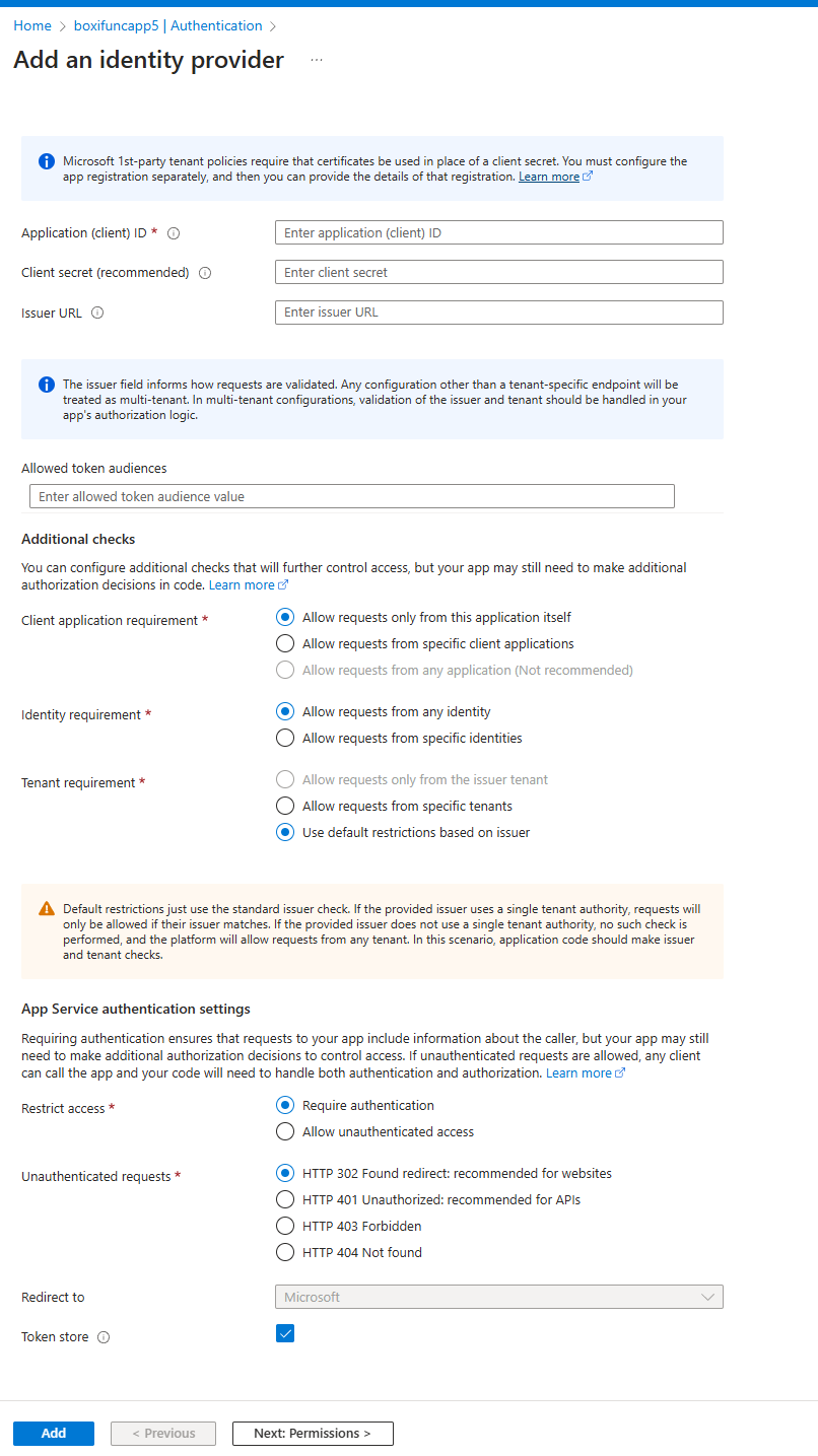 Azure Function Portal Ux Crashes Every Time I Update App Service Authentication Settings 