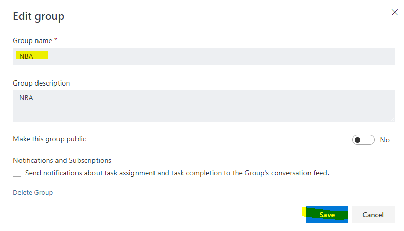 Office 365 Planner - Changing the name of a current plan - Microsoft Q&A