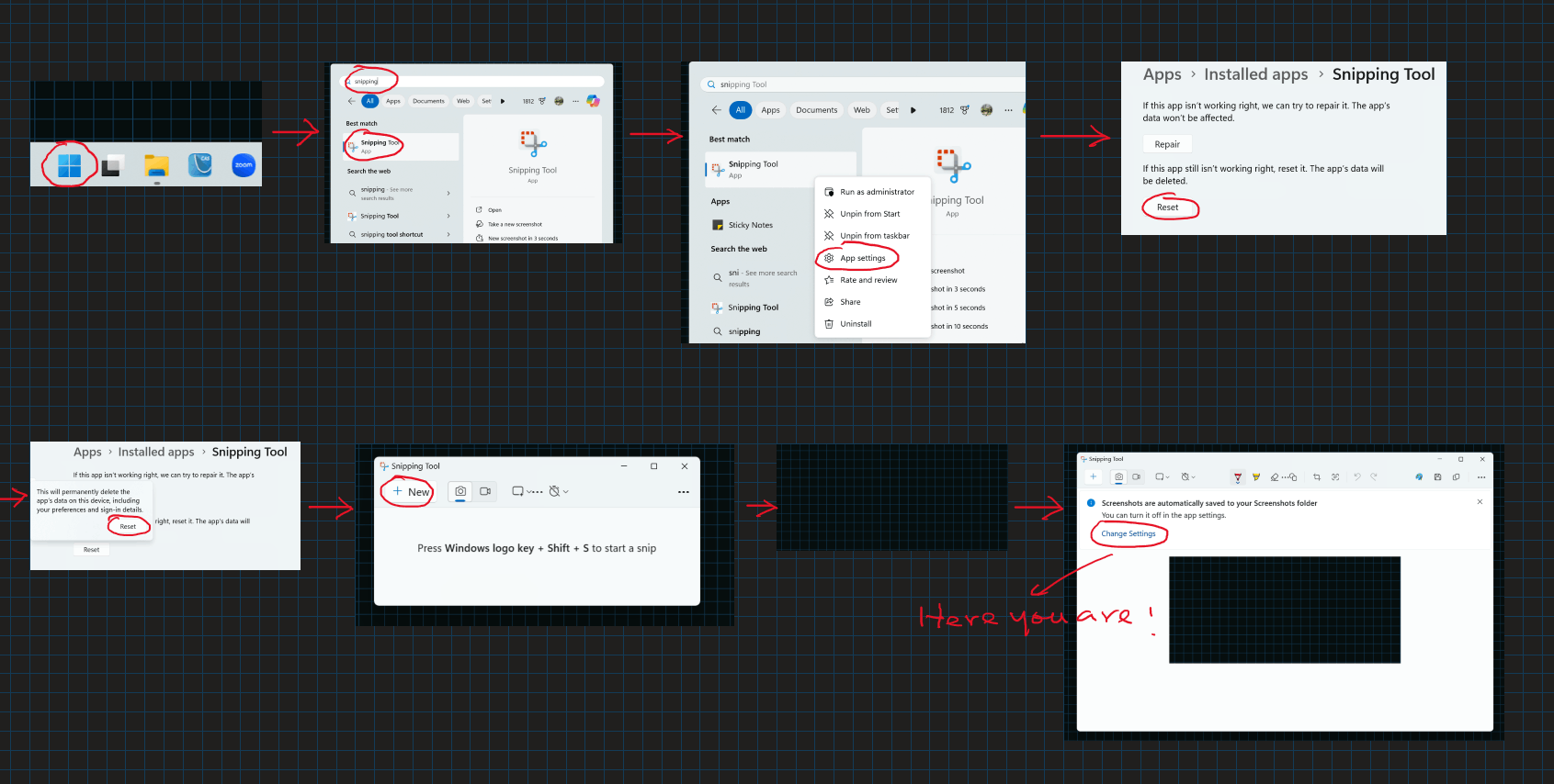 Snipping Tool - Drop Down Menu not working/showing up - Microsoft Q&A