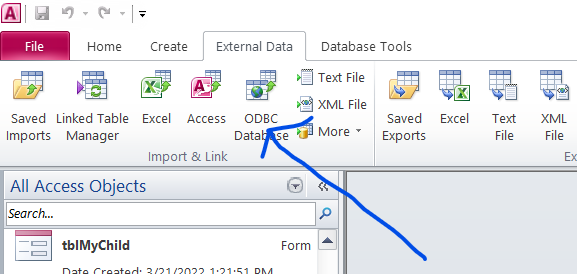 MS Access - Not prompting for Credentials to ODBC Data Source ... MS Access - Not prompting for Credentials to ODBC Data Source ...