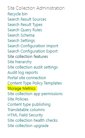 sharepoint online site stats - Microsoft Q&A