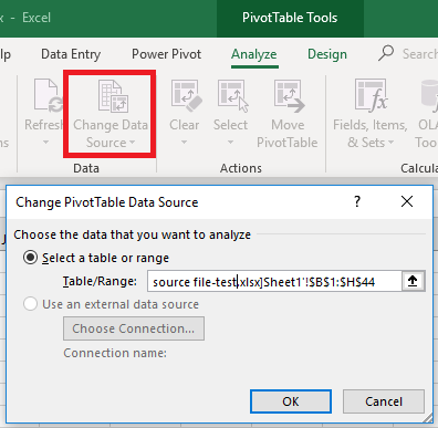 Excel file with Pivot tables doesn't open right if I rename it ...