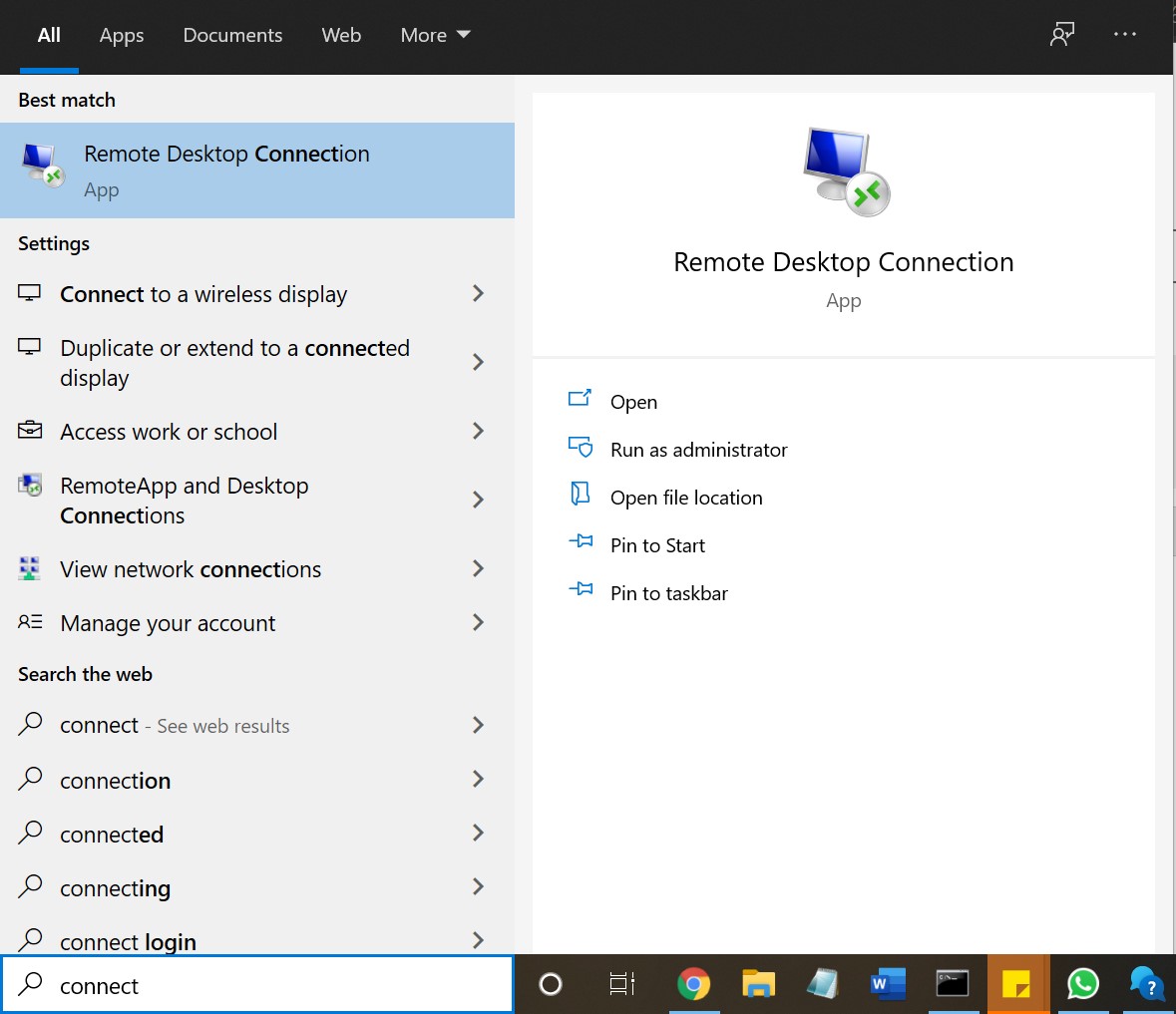 Unable to find Connect App - Microsoft Q&A