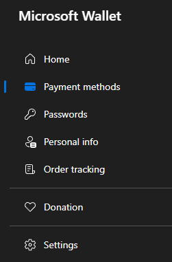 microsoft wallet - Microsoft Q&A