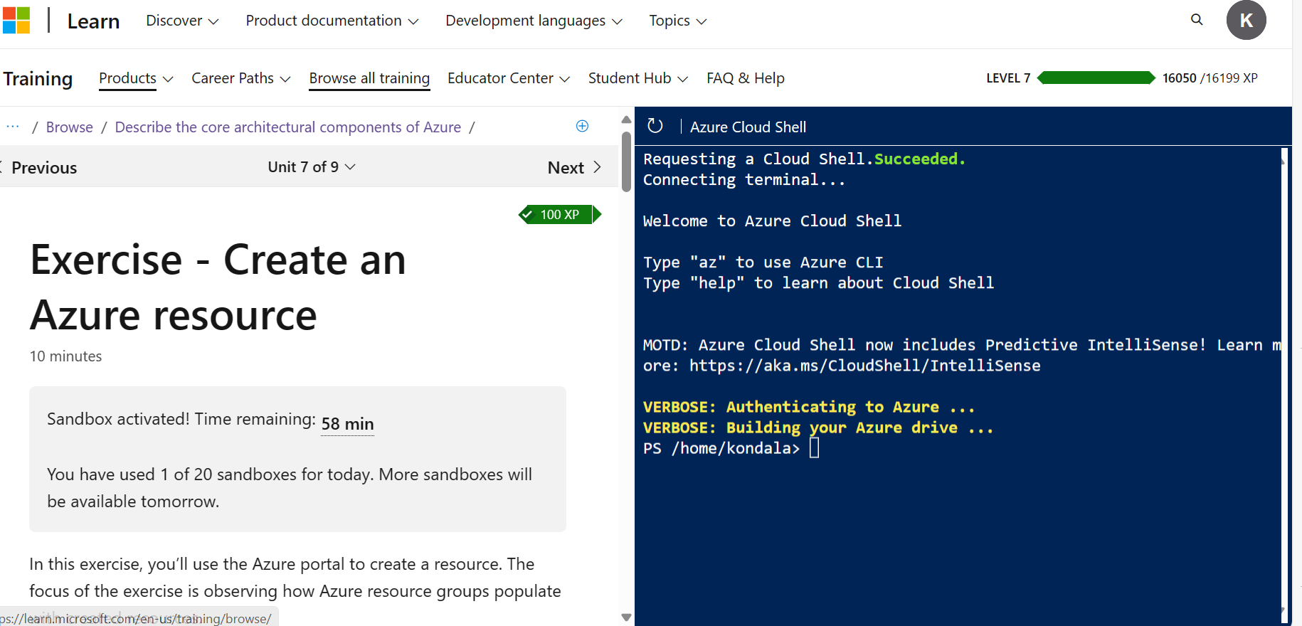 SANDBOX issue - Microsoft Q&A SANDBOX issue - Microsoft Q&A